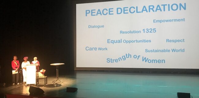 A snapshot of our Women at the Peace Table Conference - MMM | MMM