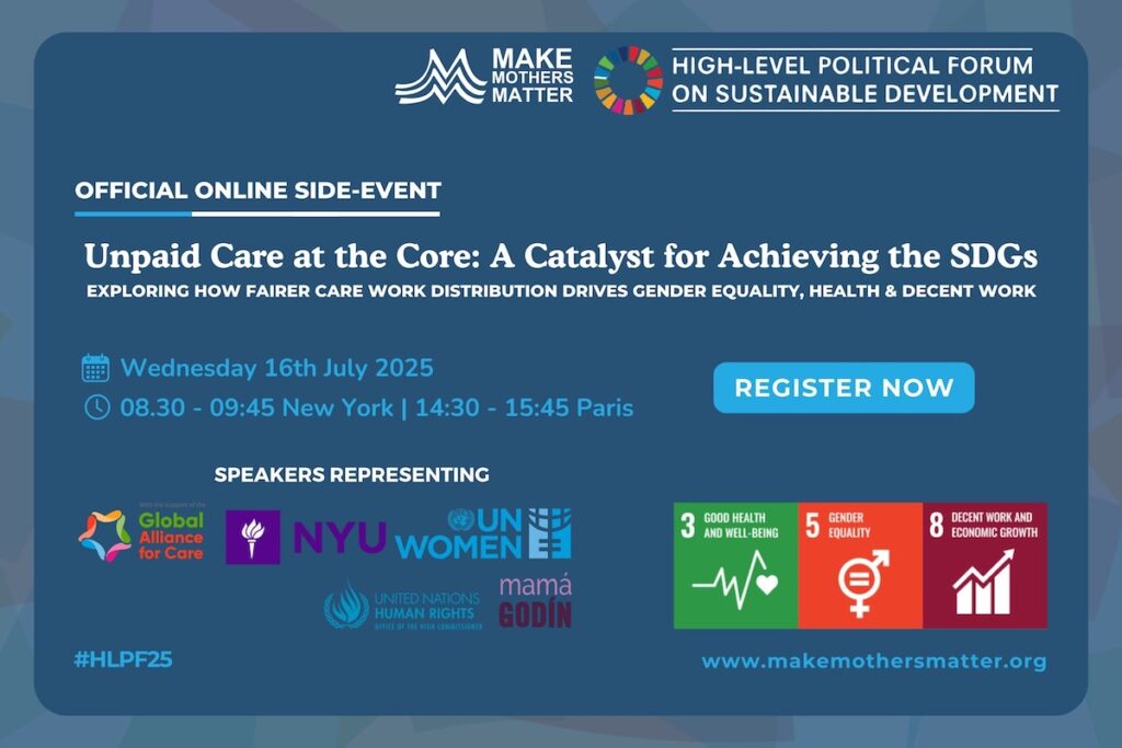 Unpaid Care at the Core: A Catalyst for Achieving the SDGs - MMM | MMM